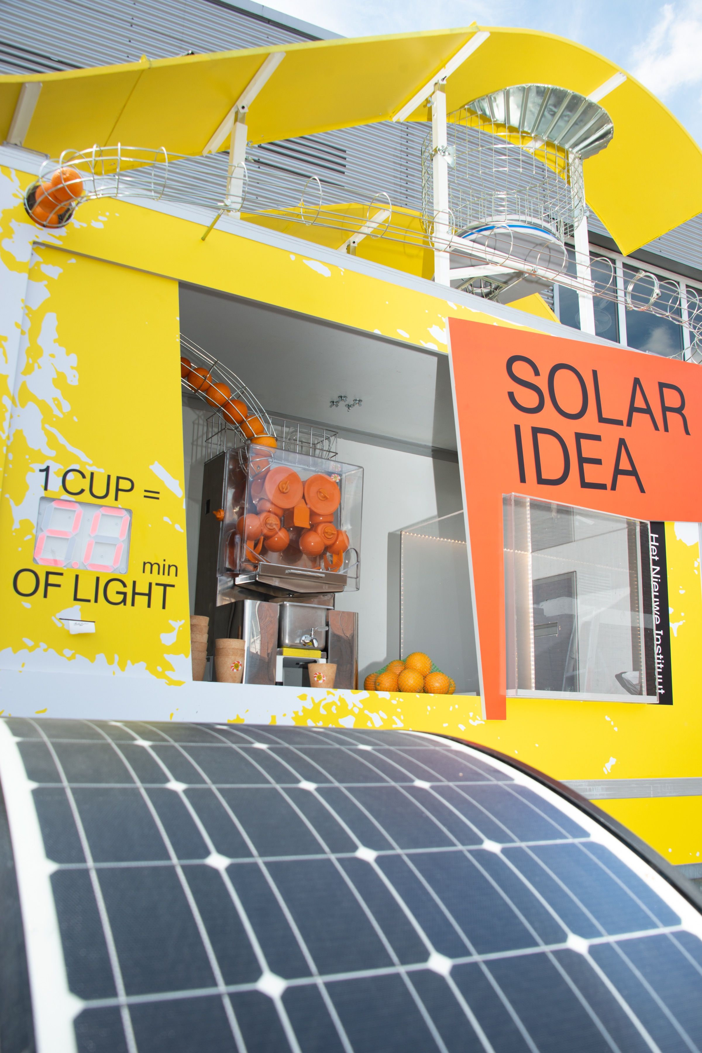 The Solar Energy Kiosk