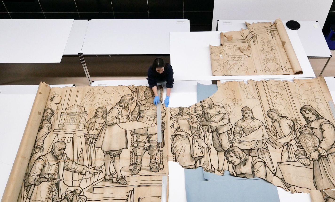 Cuypers 'XL' tekeningen voor het Rijksmuseum Amsterdam