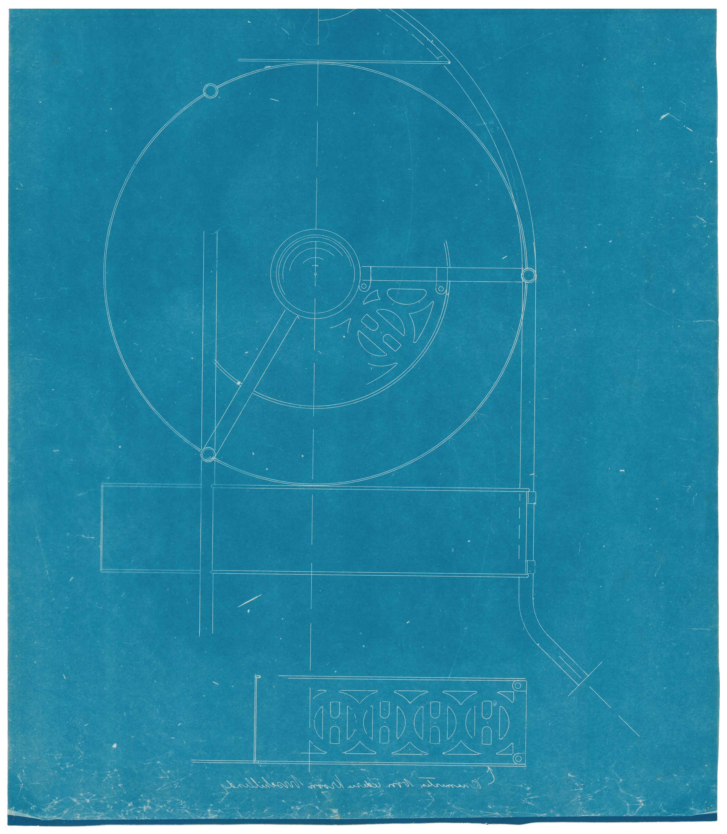 How the Blueprint Entered Architectural Design