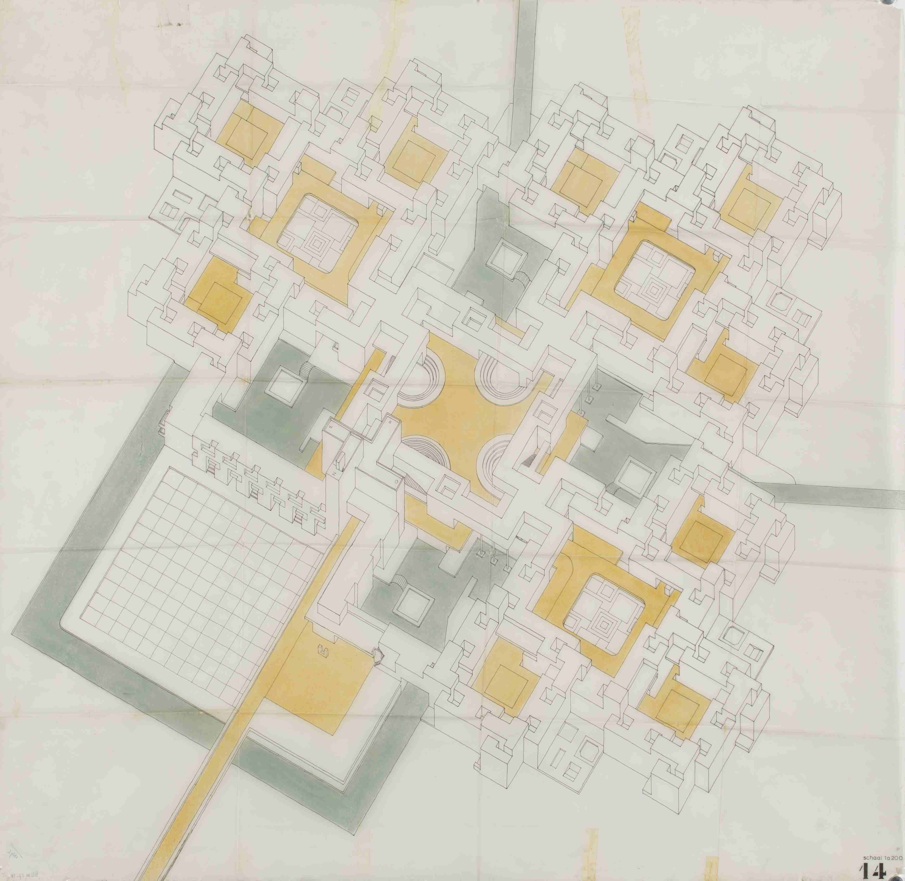 De structuralistische architectuurtekening: vijf typen
