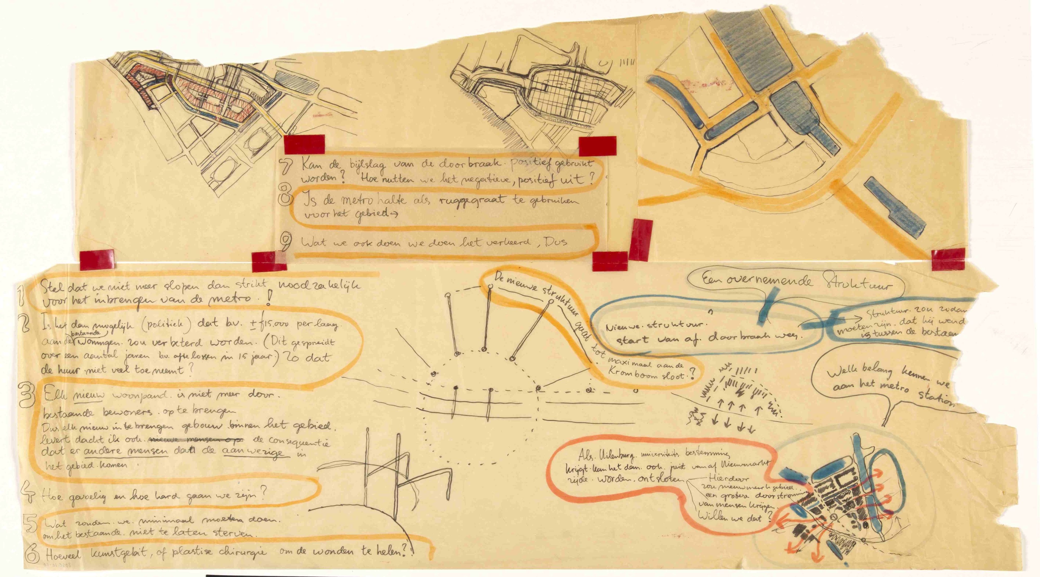 De structuralistische architectuurtekening 1955-1980