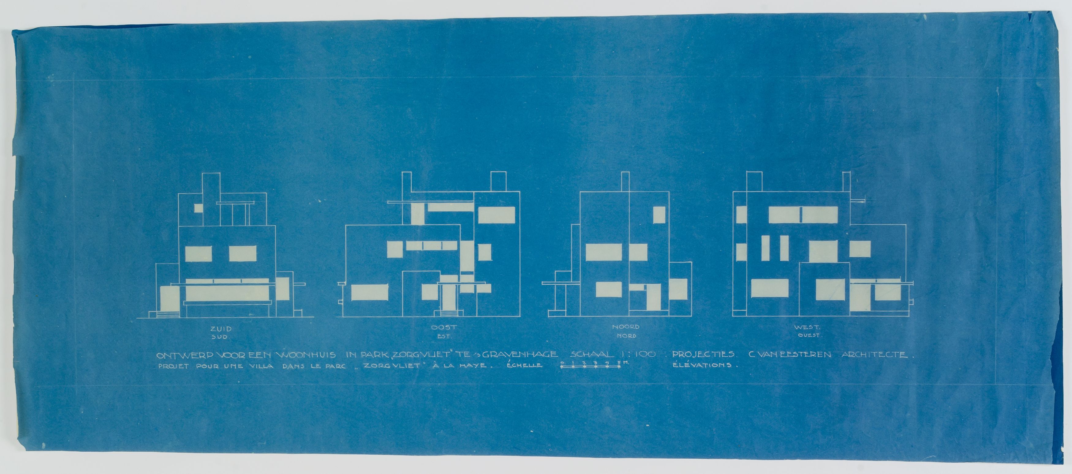 How the Blueprint Entered Architectural Design