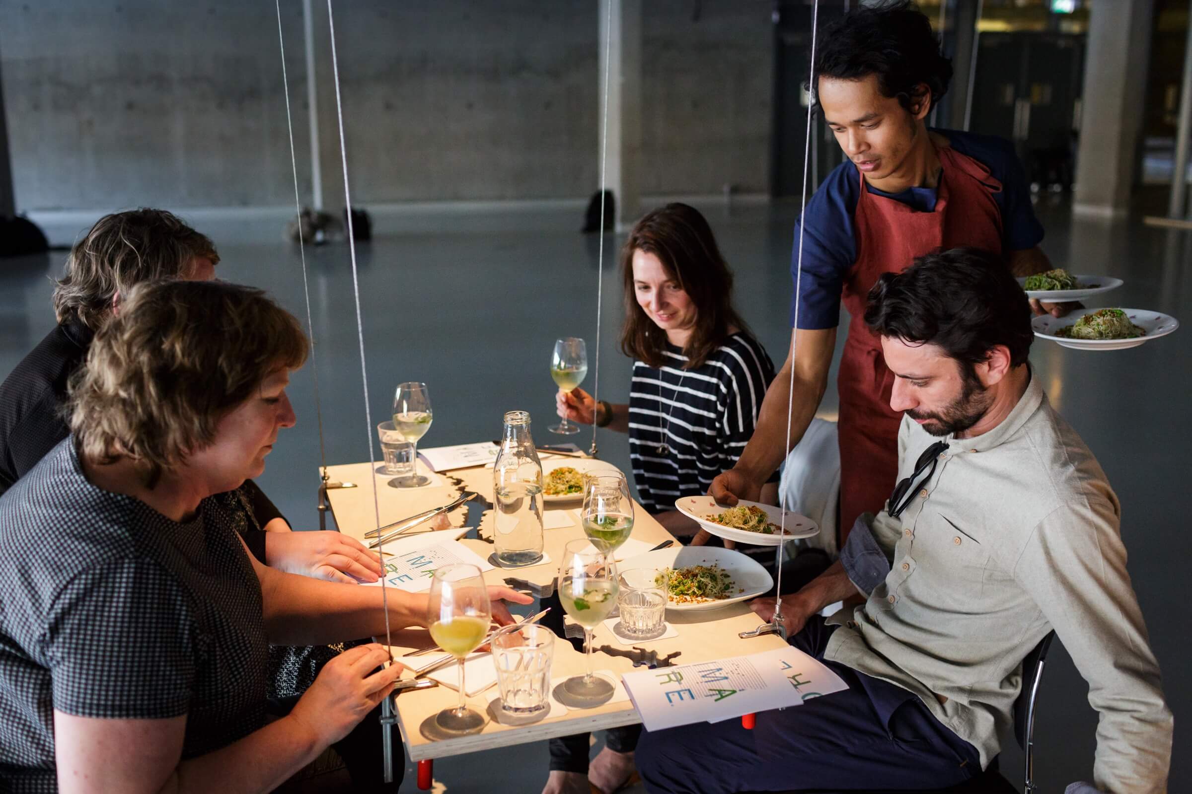 Climavore Dinner with Cooking Sections