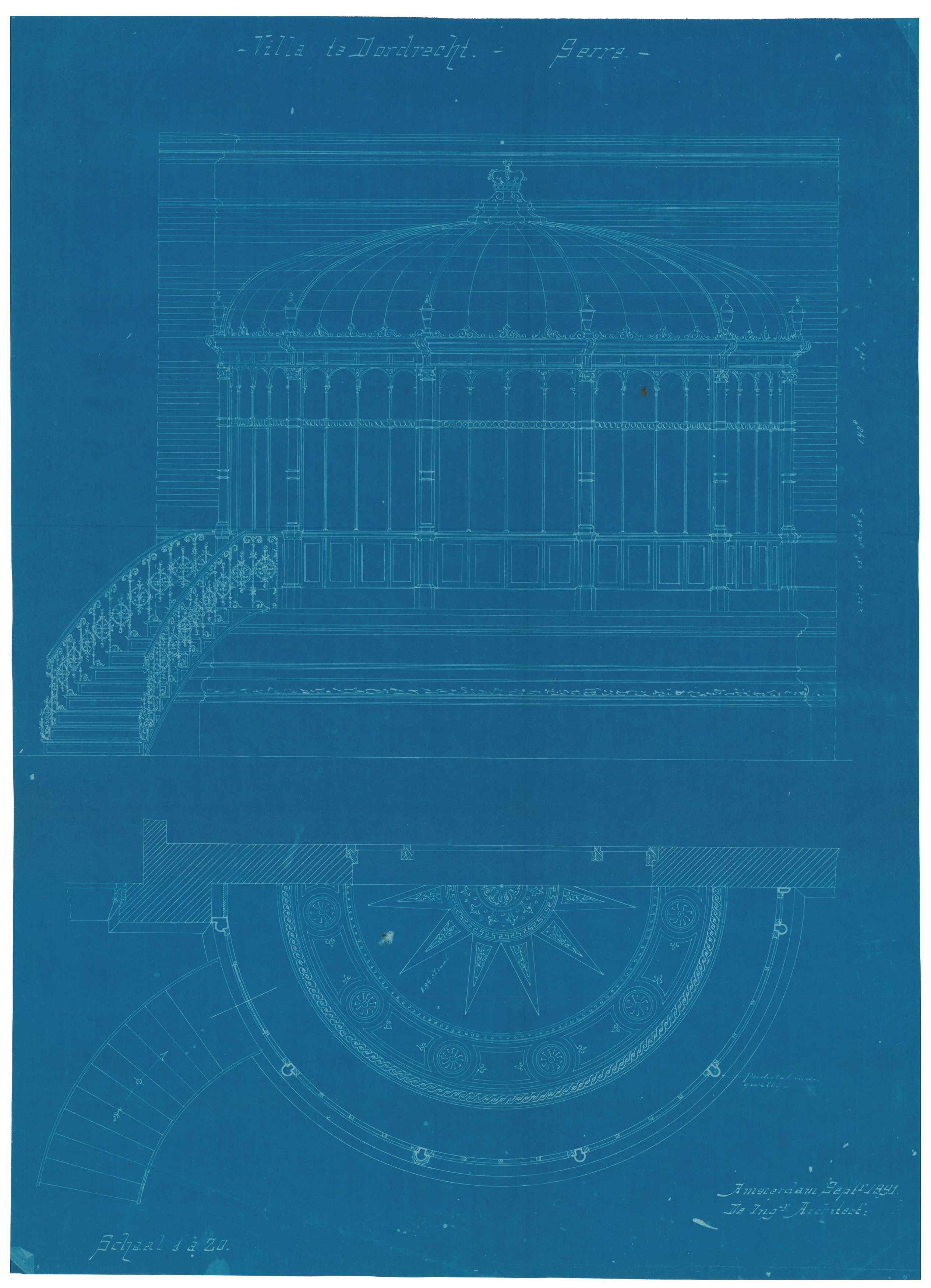 How the Blueprint Entered Architectural Design