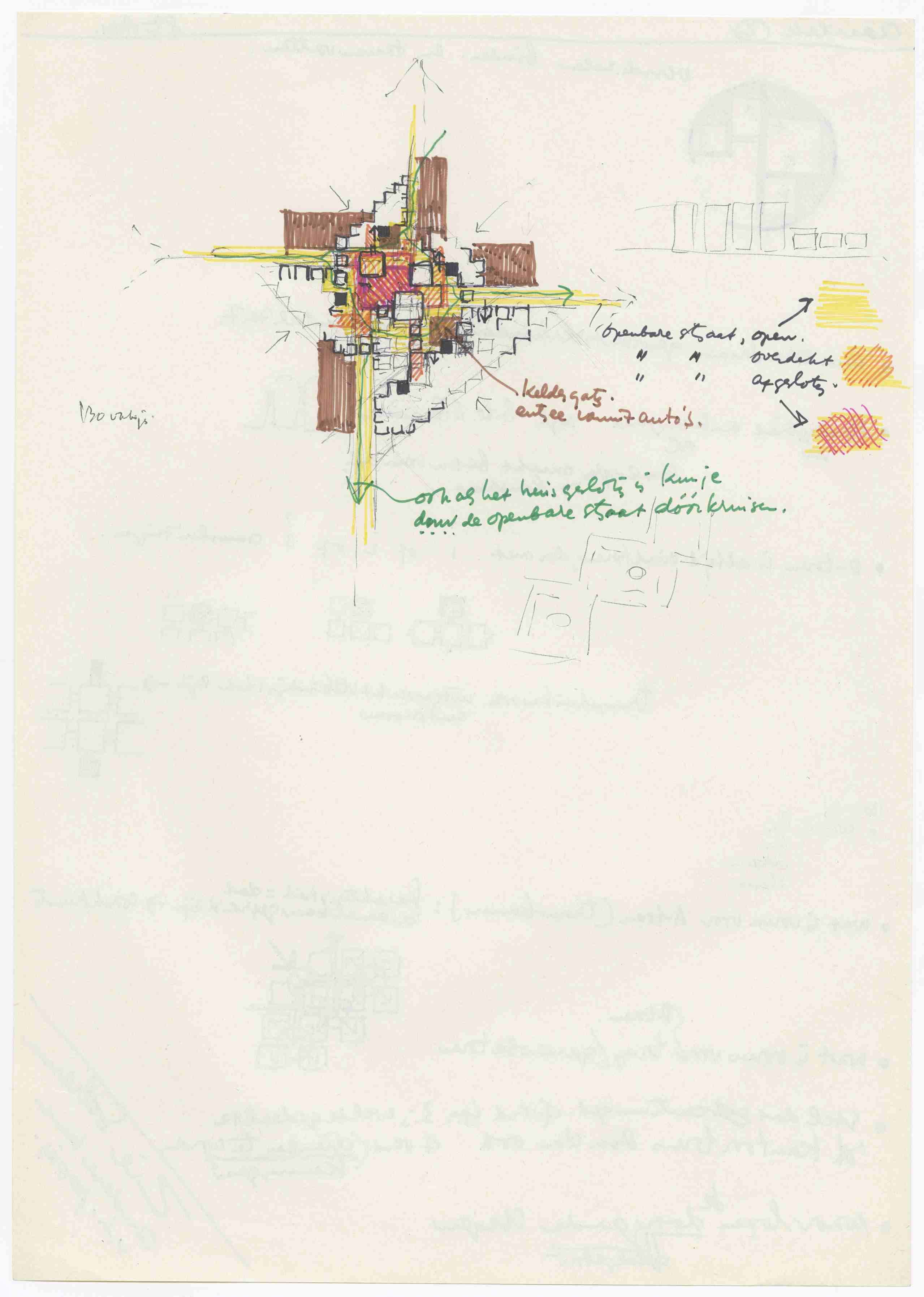 De structuralistische architectuurtekening 1955-1980