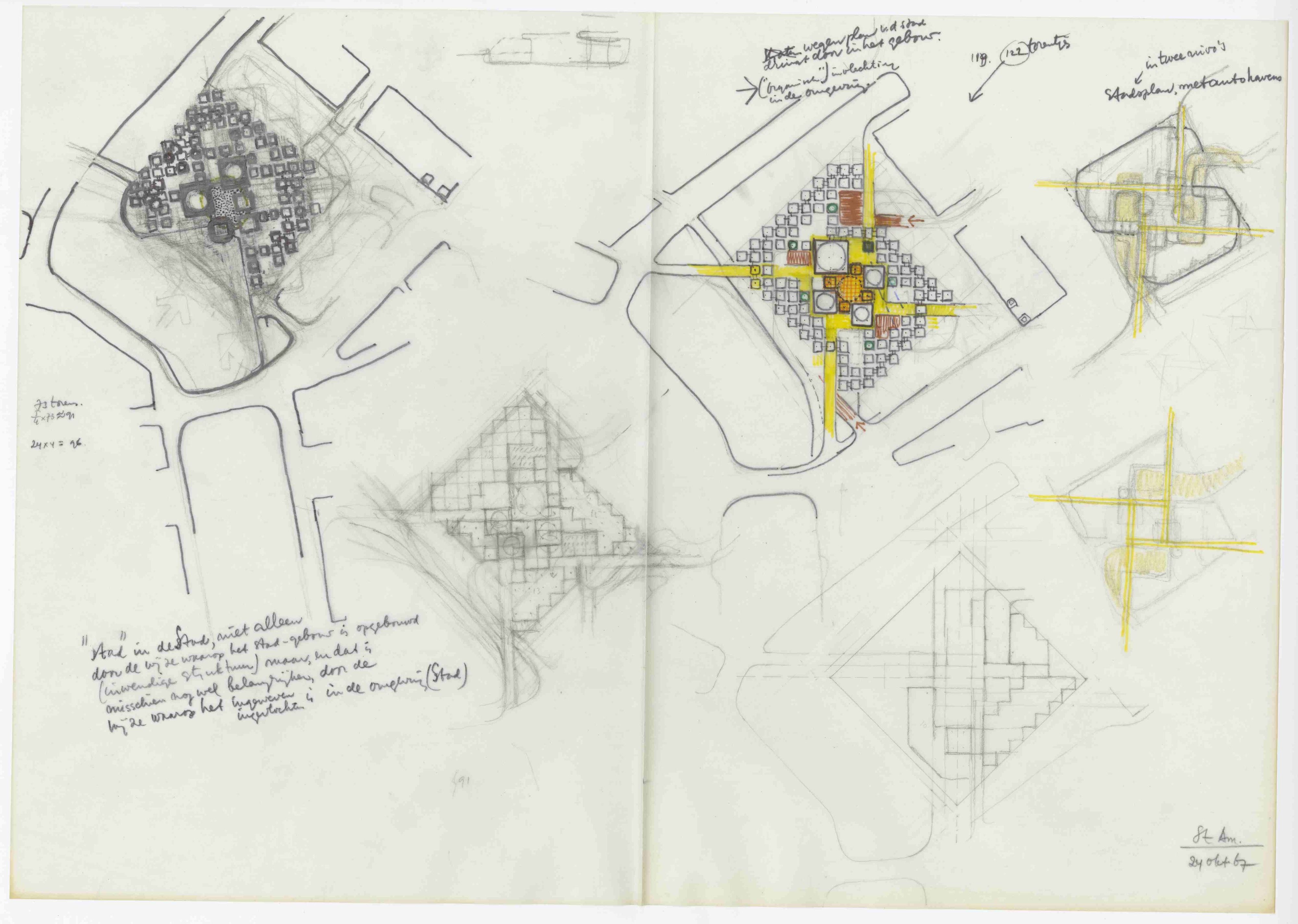 De structuralistische architectuurtekening 1955-1980
