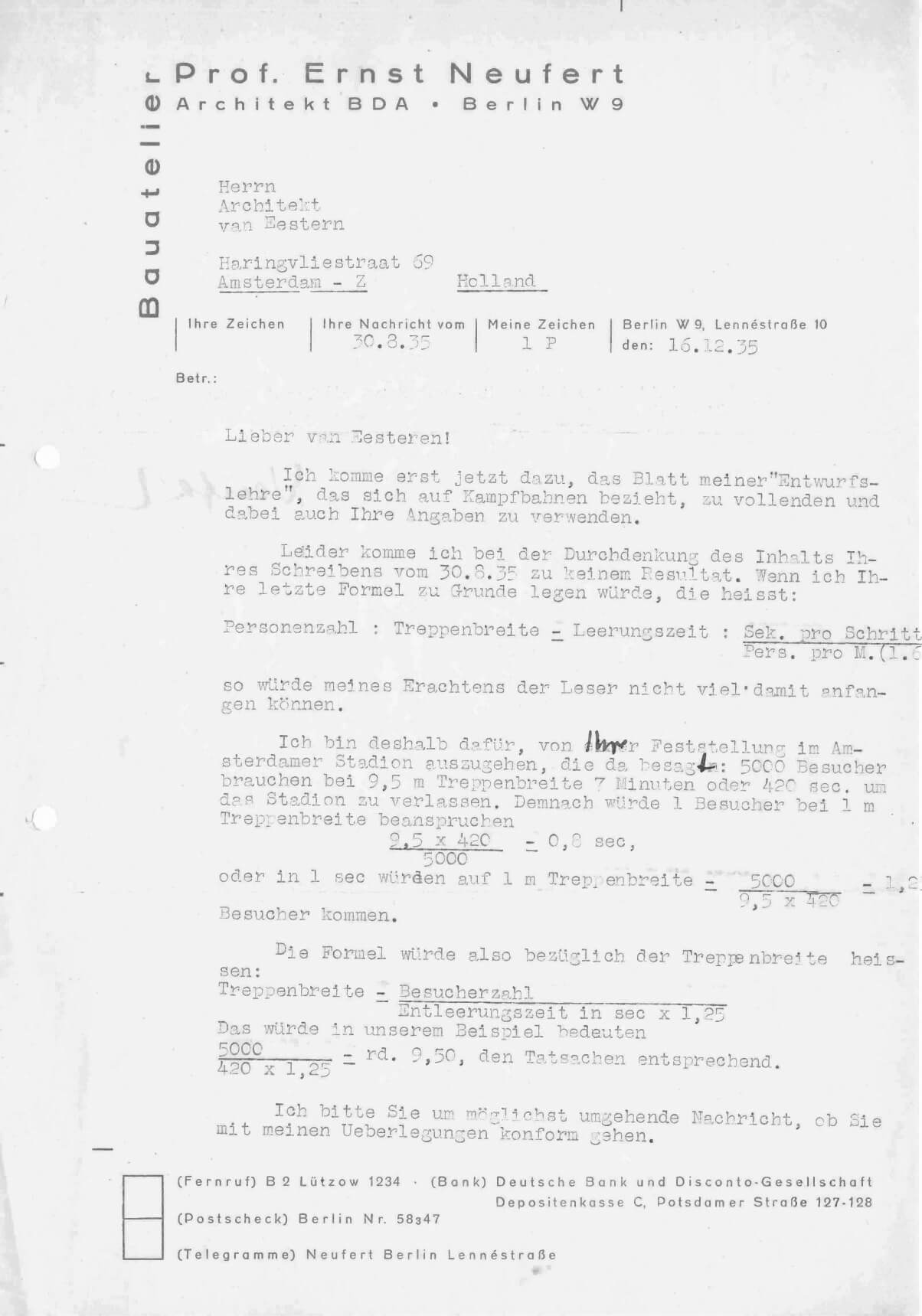 De anderhalve meter van Neufert