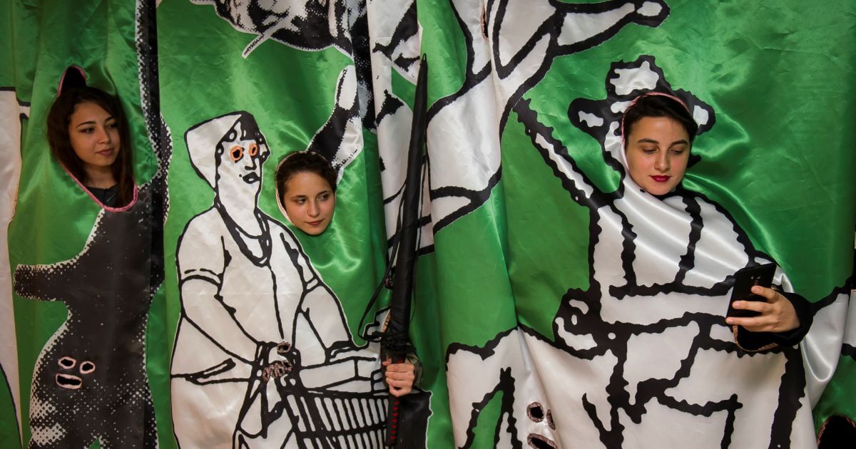 Figures by Hilary Sample