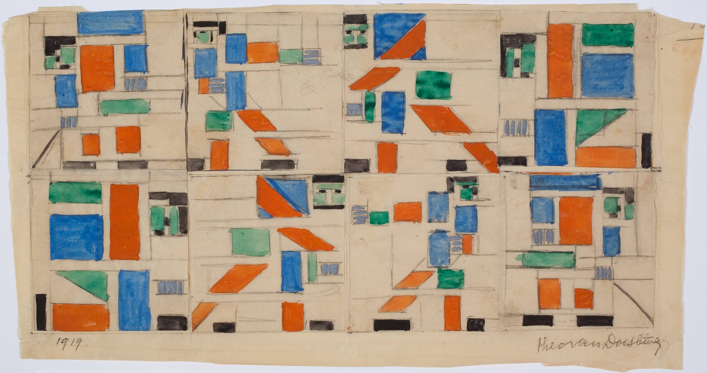 De Stijl in Centre Pompidou